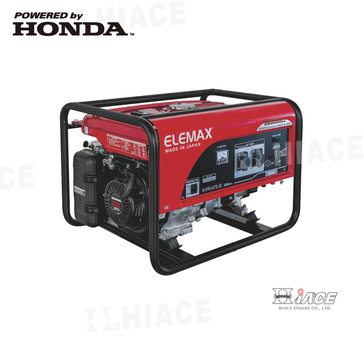 SH-5300E 發電機 Powered By Honda